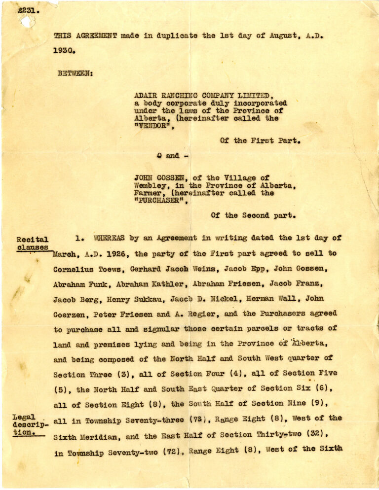 Wanted: Photos of Harry Adair - South Peace Regional Archives